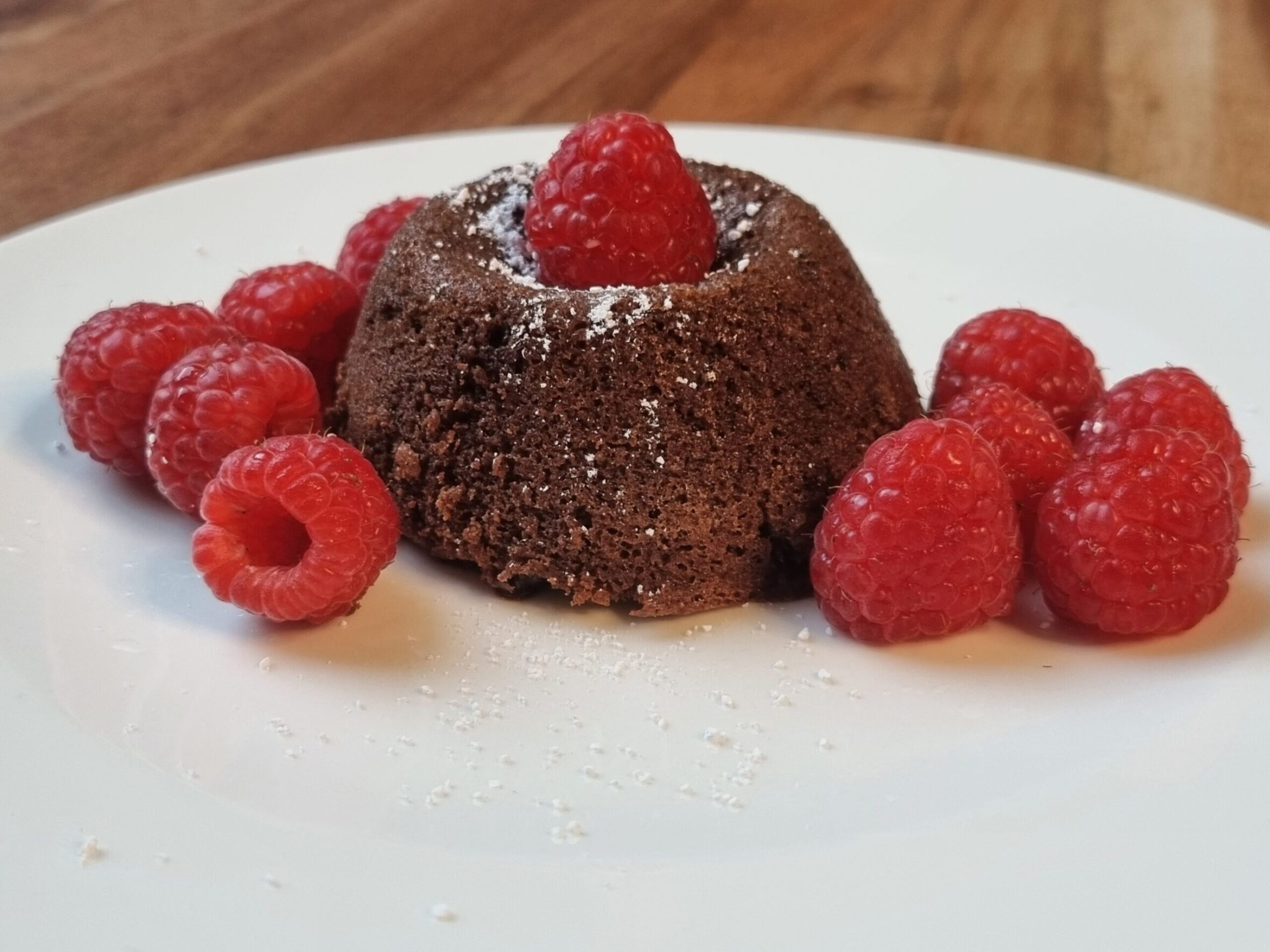 Chocolate Lava Cake - Dancing Spoon